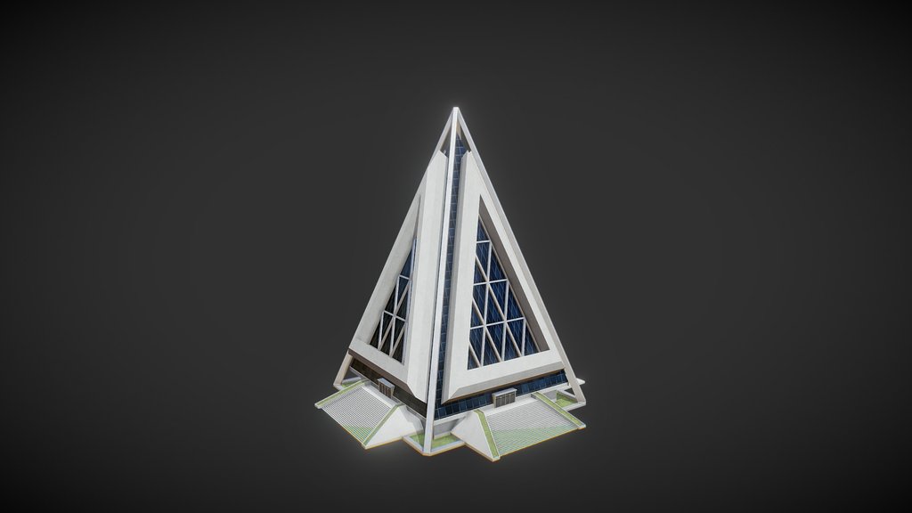 Futuristic city Utopian Buildings kit - A 3D model collection by Zippy ...
