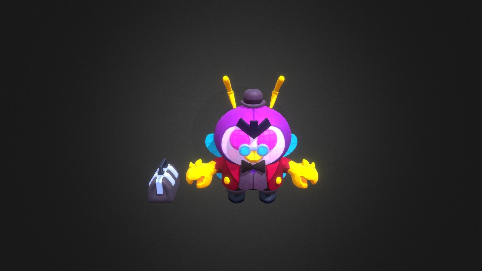 Mr Fly - Download Free 3D model by 10 (@mosesalpha10) [1c61d34] - Sketchfab