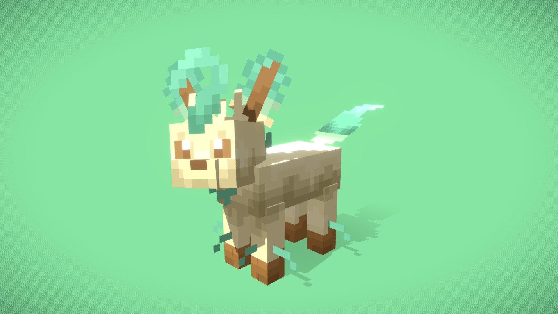 Leafeon - 3D model by LandyStudio (@landy48465) [1c61d87] - Sketchfab