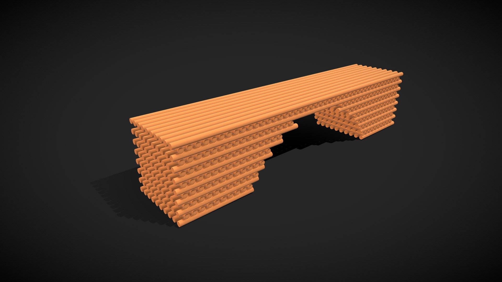 Bench Model with Line Tool - Buy Royalty Free 3D model by Sandeep ...