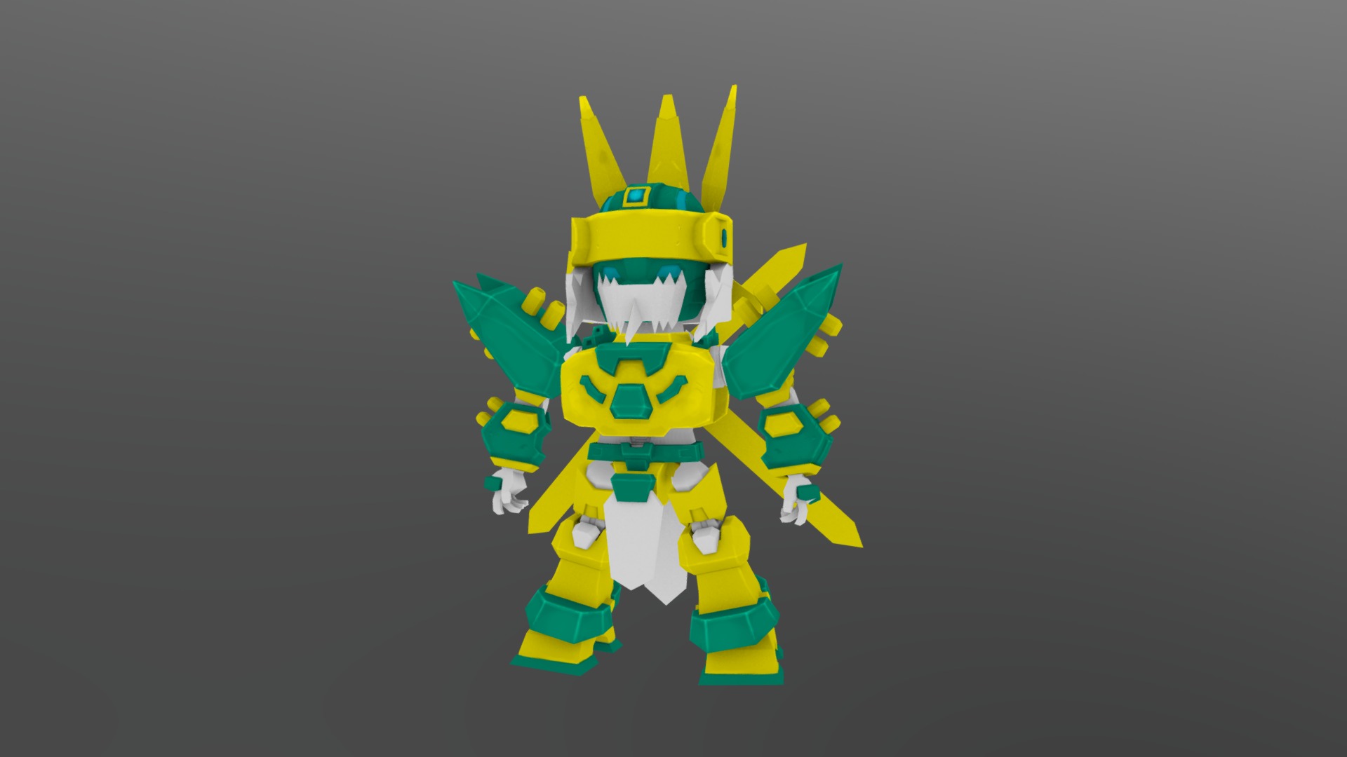 Super Mecha 6 - Dhays of Code Name 1C4YK - Buy Royalty Free 3D model by ...