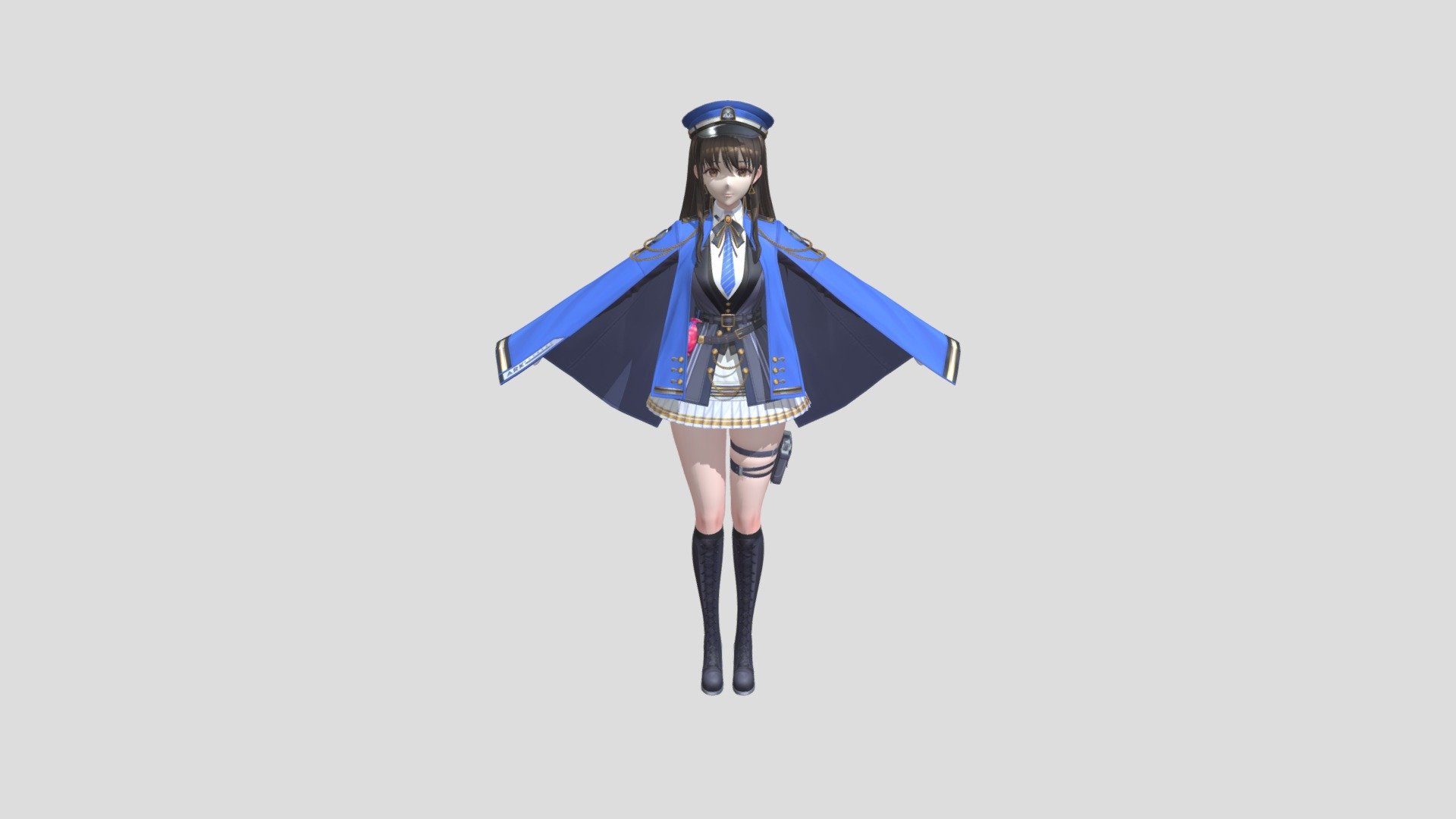 Nikke Dessil 1 - Download Free 3D model by ilyakardailskiy [1c64596 ...