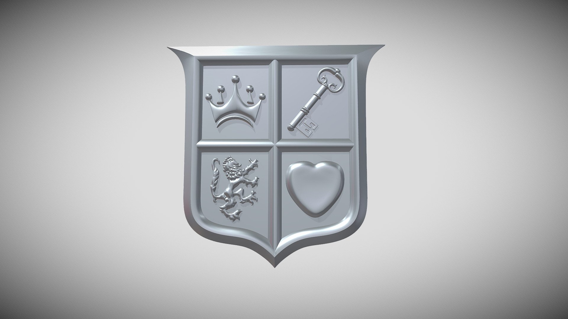 Crest - Buy Royalty Free 3D model by KDesigns [1c64da8] - Sketchfab Store