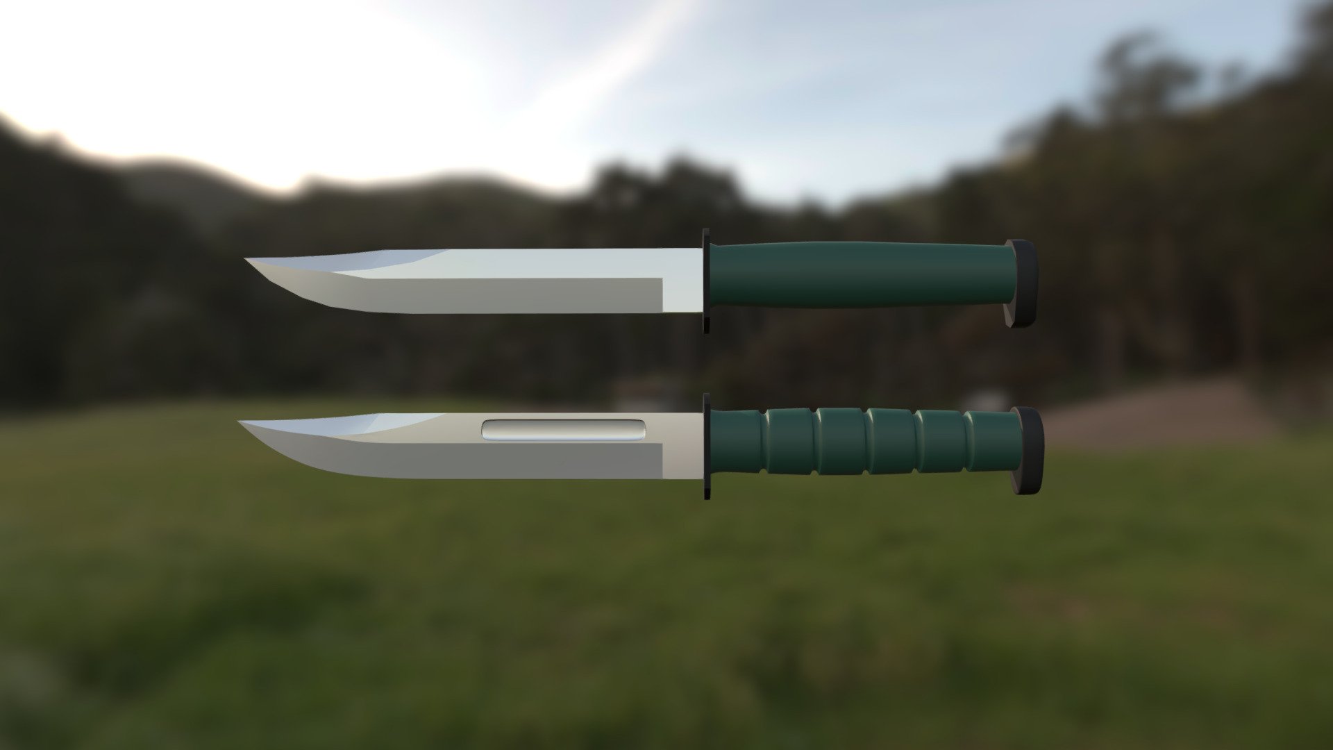 knife - 3D model by rorobroro [1c654f1] - Sketchfab