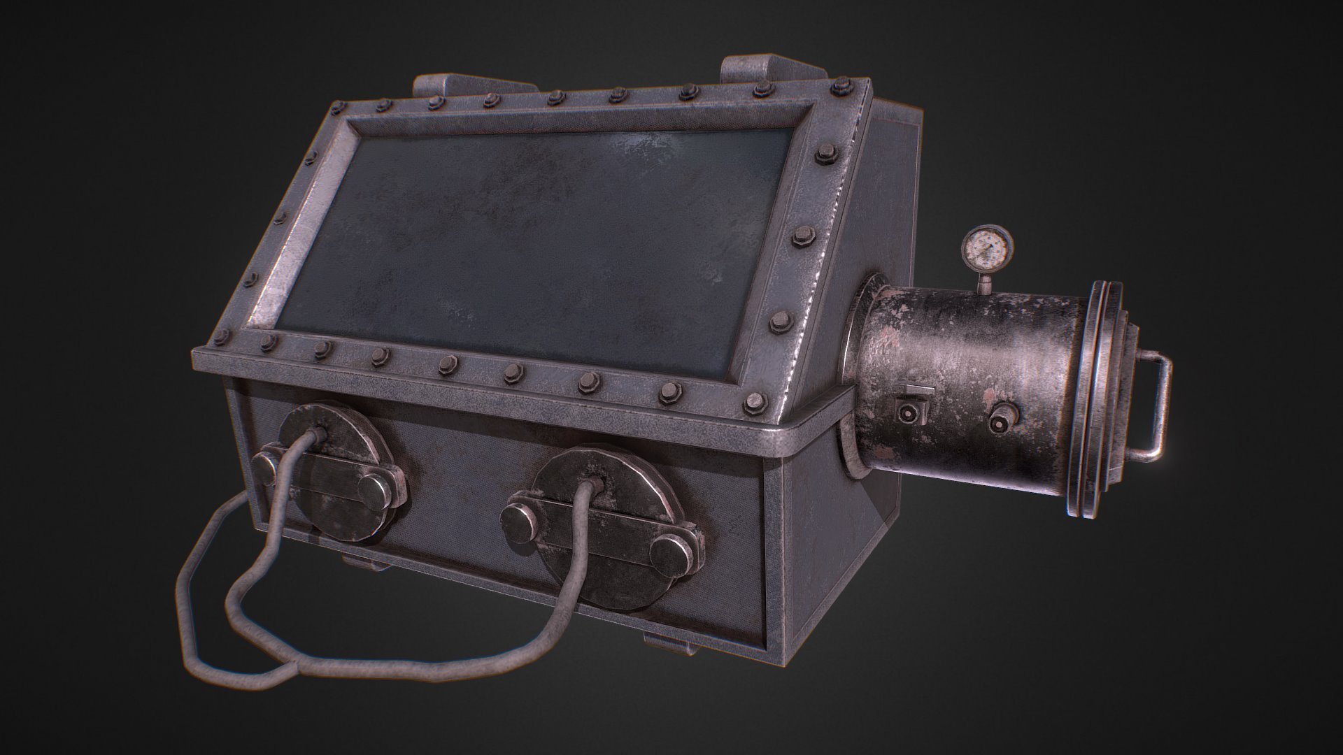 Sealed Lab Box - 3D model by Guille96 [1c657b6] - Sketchfab