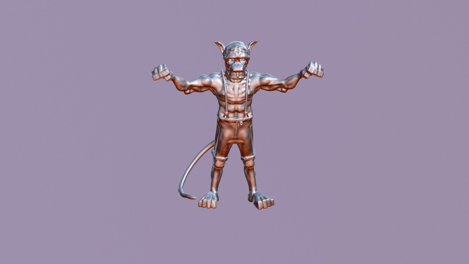 Dog Man does the dance - 3D model by TheSpiritAmbassador [1c66aa4 ...