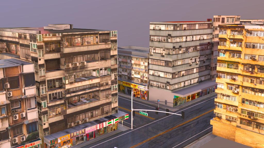 City - A 3D model collection by anatoliihryshchenko - Sketchfab