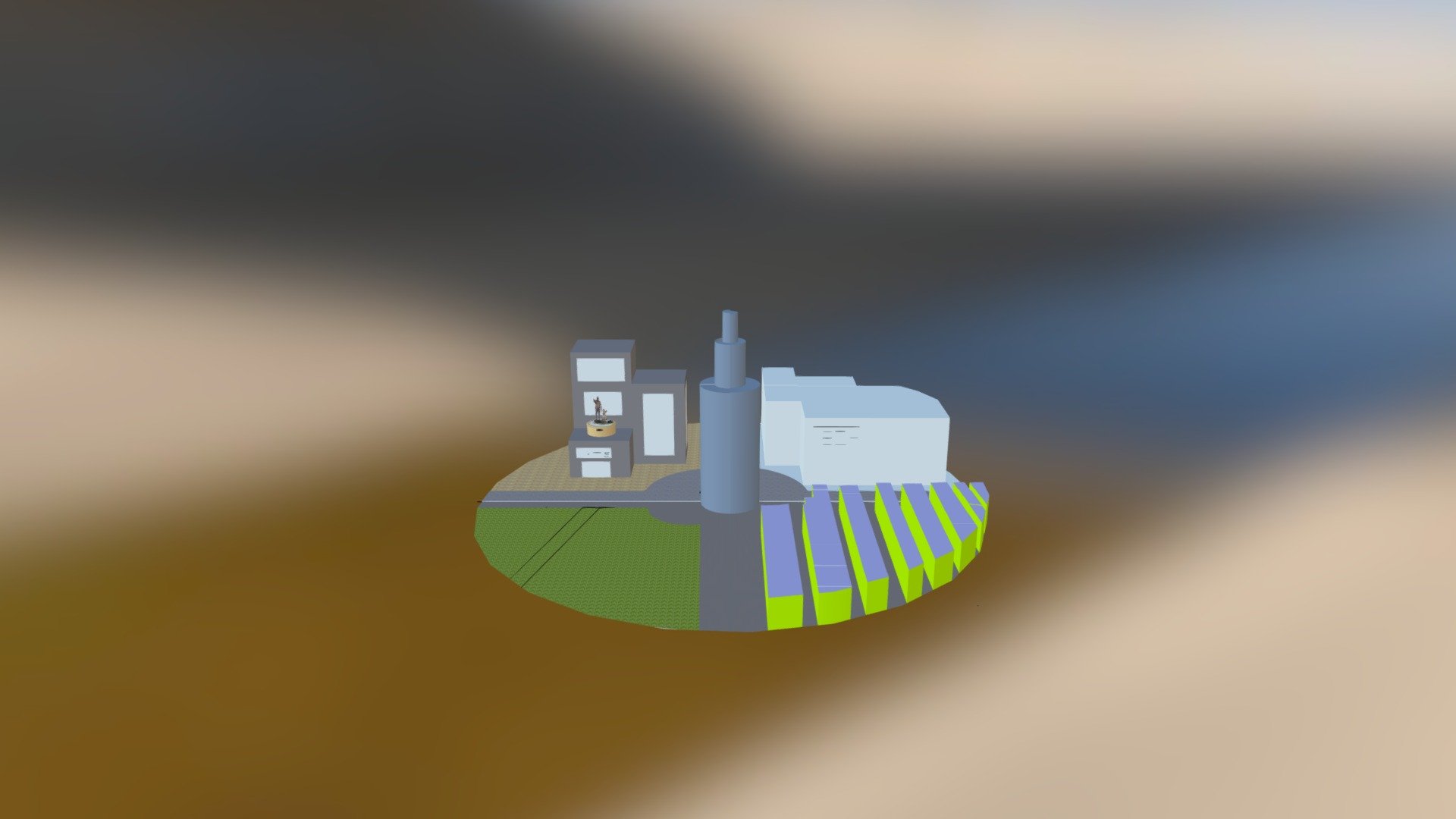 Utopia - 3D model by kamiyal2015 [1c69795] - Sketchfab