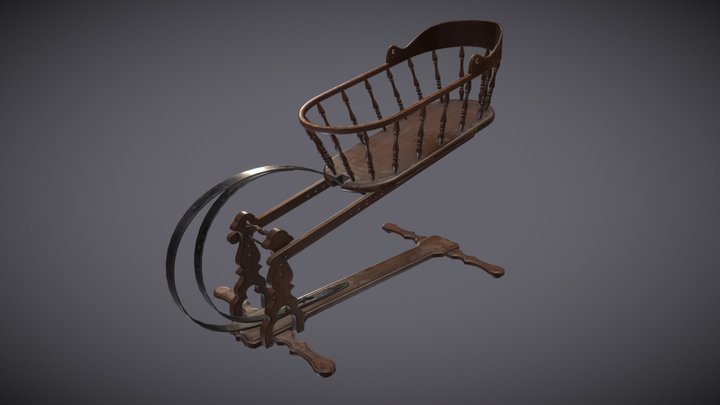 Crib 3D models - Sketchfab