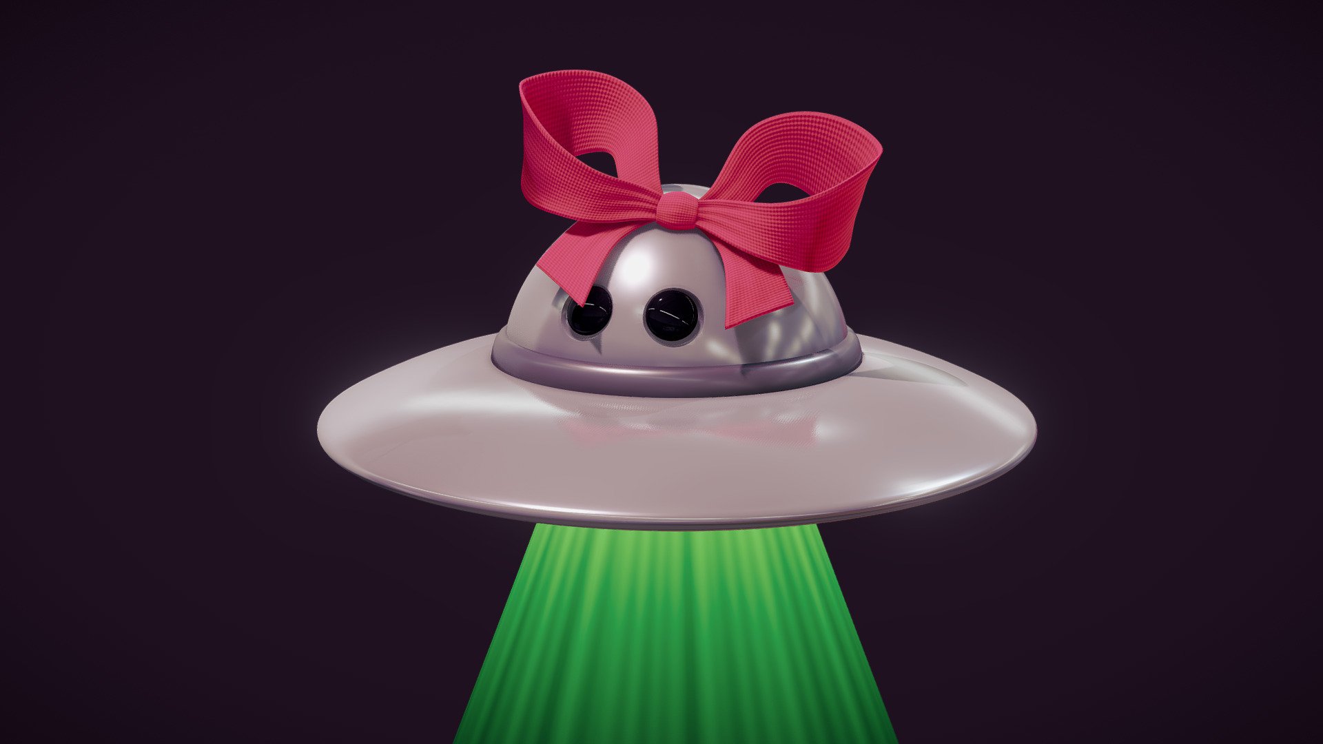 Cute Li'l UFO - Earthbound - 3D model by Lillya [1c6c17b] - Sketchfab