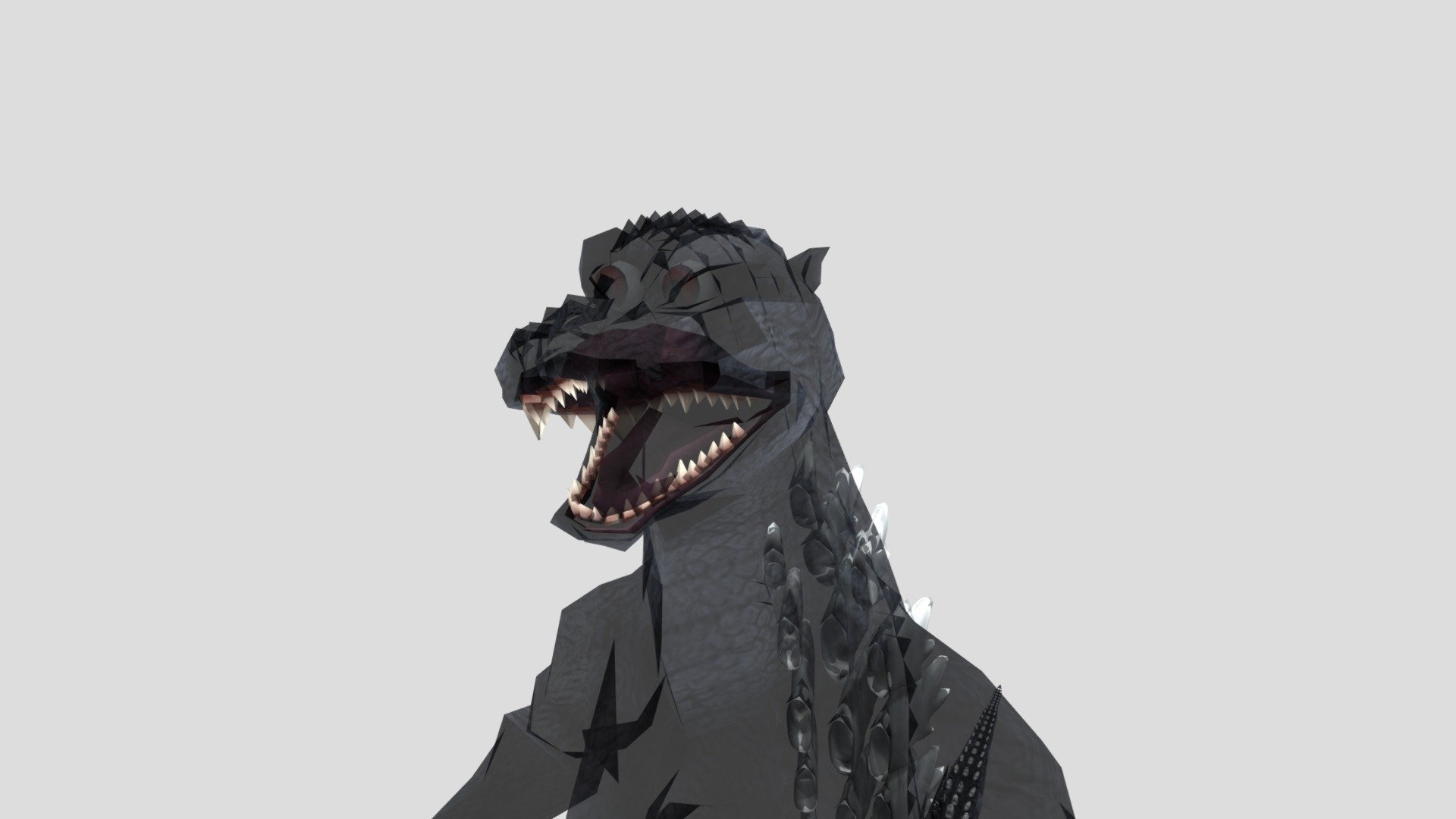 FW Godzilla Model - Download Free 3D model by greatded ...
