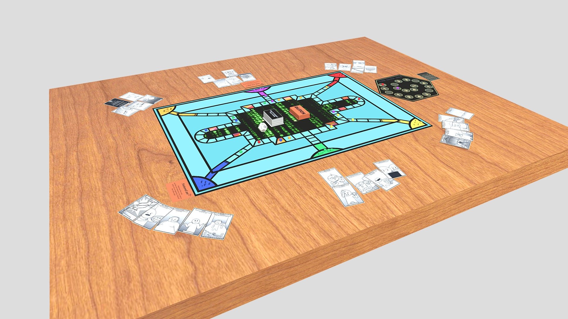 Internet Board Game - 3D model by VRomanelli [1c6c6cd] - Sketchfab