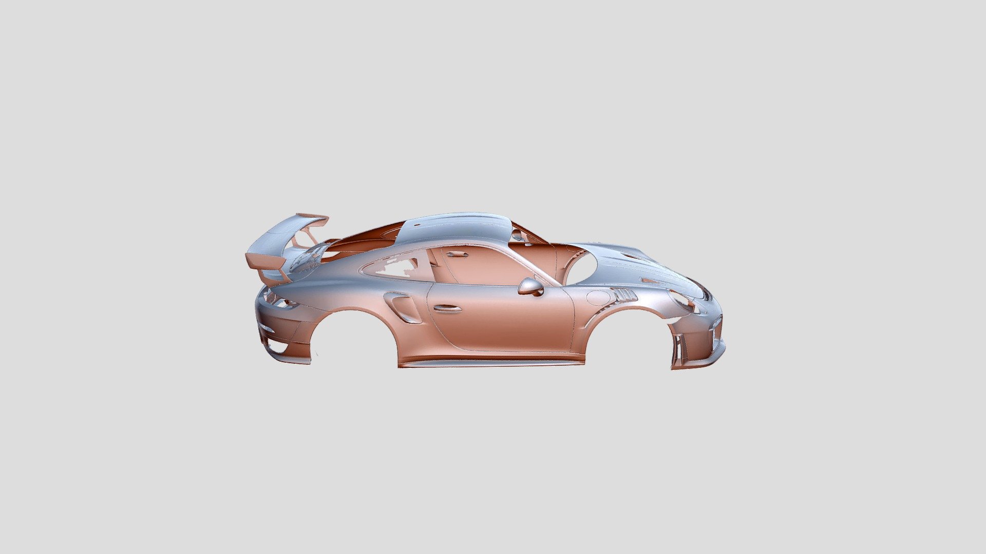 2019_PORSCHE_911_GT2RS low poly - 3D model by aoy0222 (@aoyama0222 ...