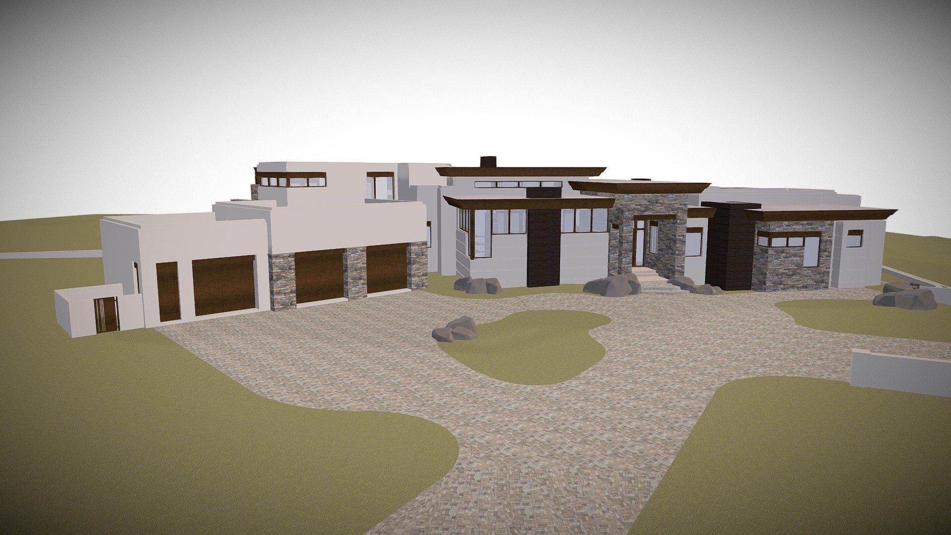 Curoe Residence - 3D model by Jessica Hutchison-Rough (@urbandesignltd ...