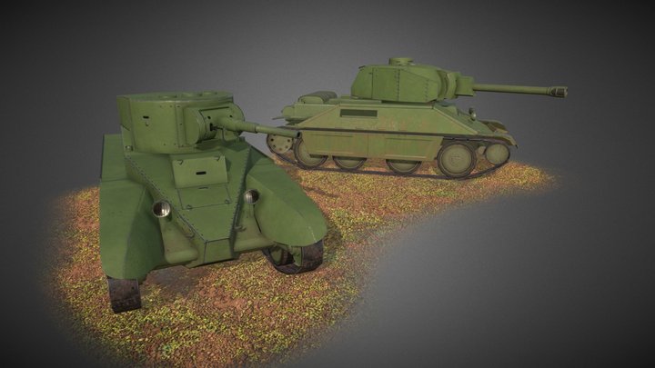 Bt-5 3D models - Sketchfab