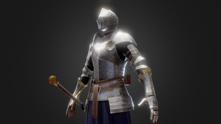 Knight-armor 3D models - Sketchfab