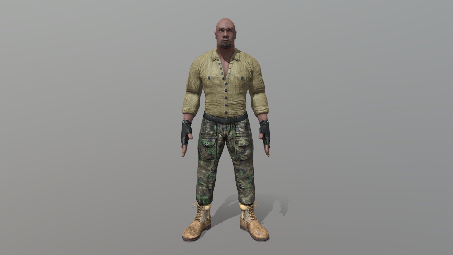 Dwayne Johnson - 3D model by yaretzyalvarez1211 [1c6e867] - Sketchfab
