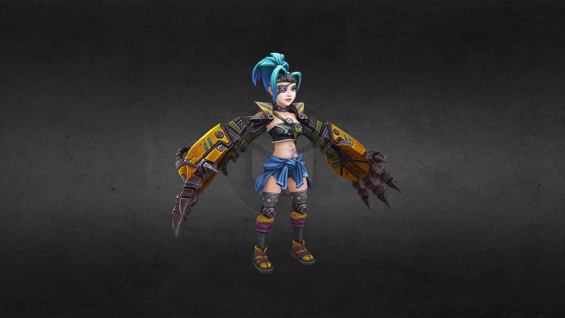 Niko - 3D model by CC (@ccsf) [1c7439d] - Sketchfab