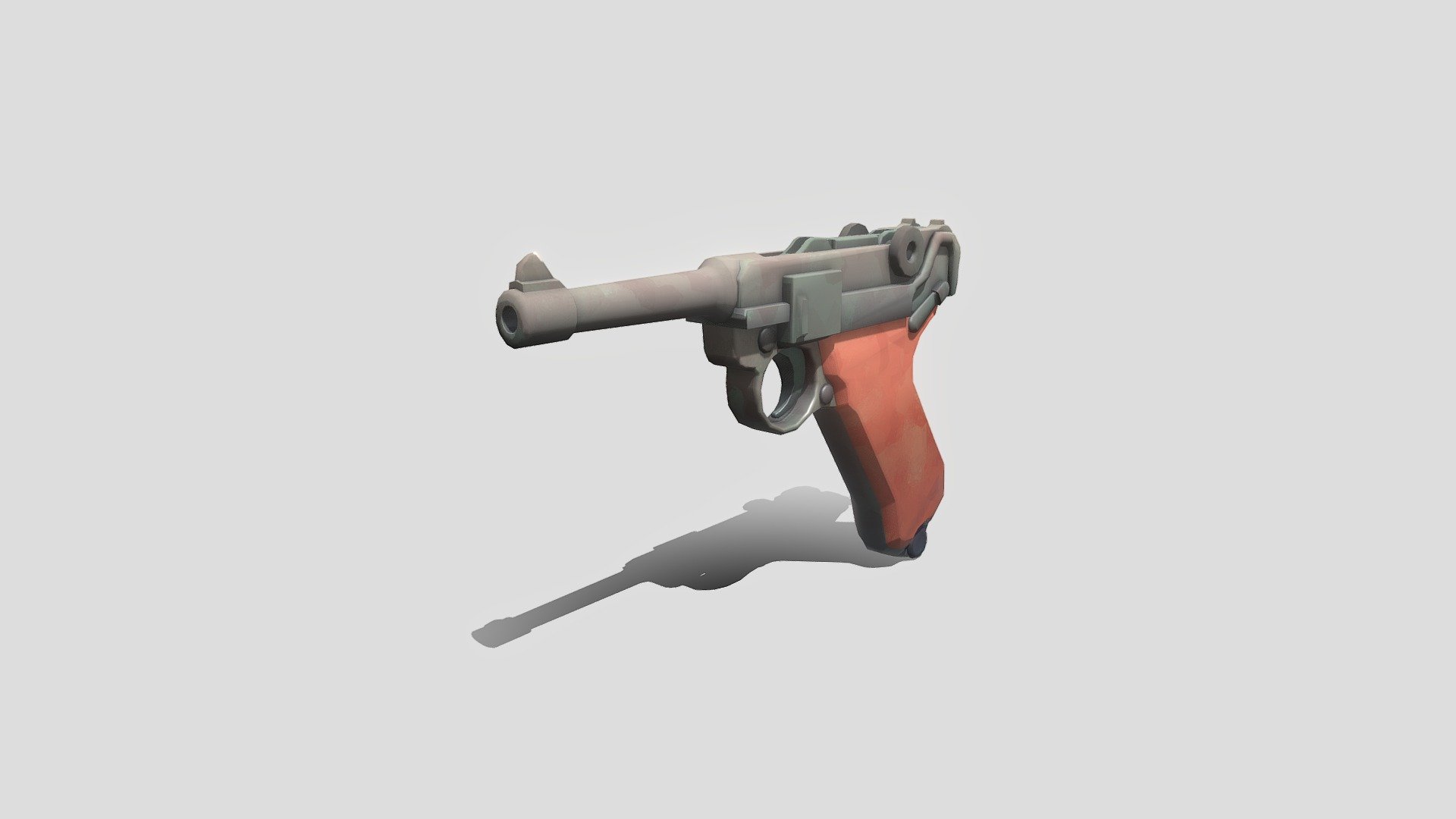 Luger P08 - 3D model by Jack Reckin (@JackReckin) [1c75bd4] - Sketchfab