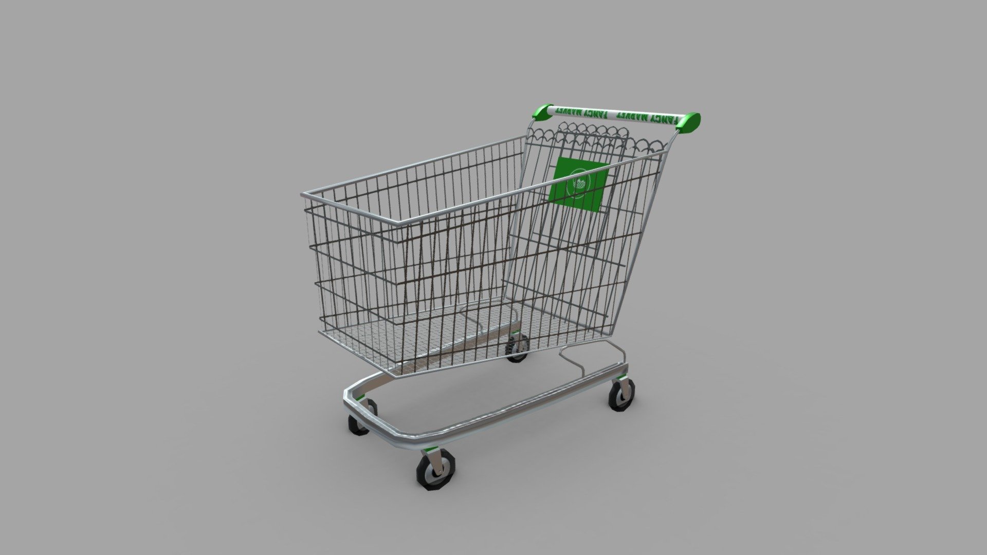 Shopping cart - Download Free 3D model by pamoan10 [1c75c94] - Sketchfab