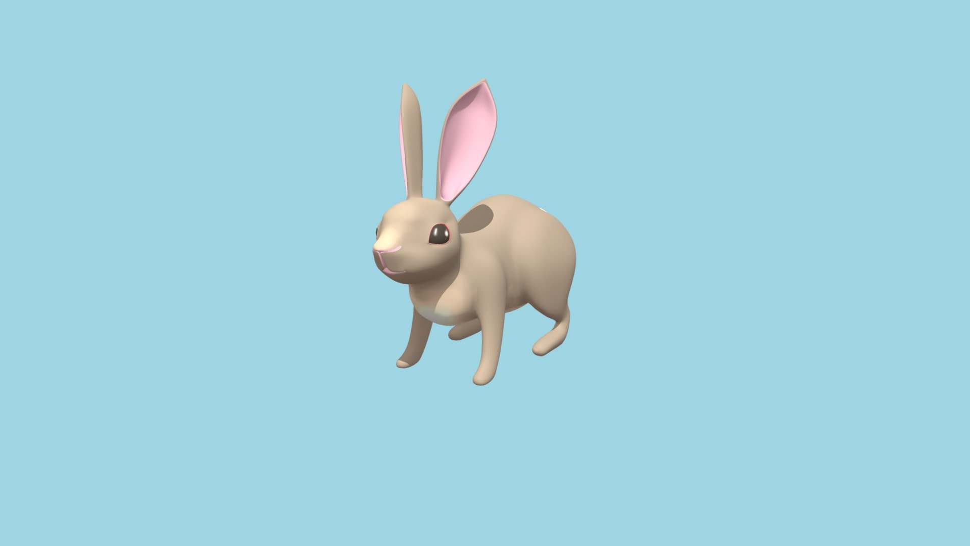 Bunny - 3D model by sottel [1c760a6] - Sketchfab