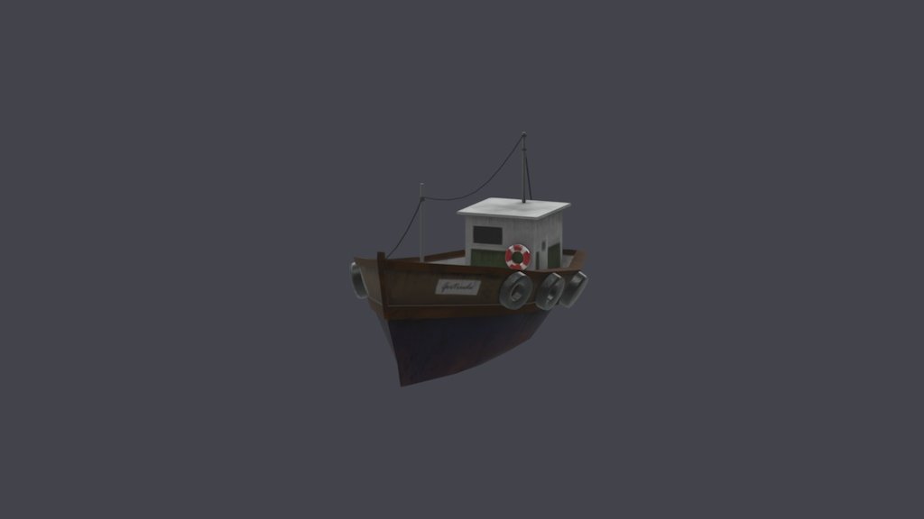 Low-poly Boat - 3D model by Hanna Holmgren (@hannaholmgren) [1c78319 ...