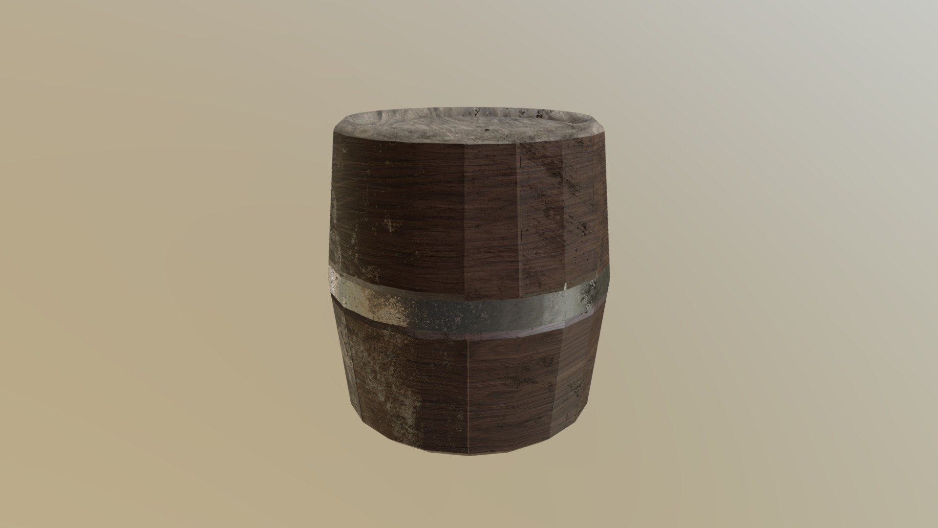 First barrel - 3D model by Shannon Doherty (@ShanBD) [1c78a78] - Sketchfab