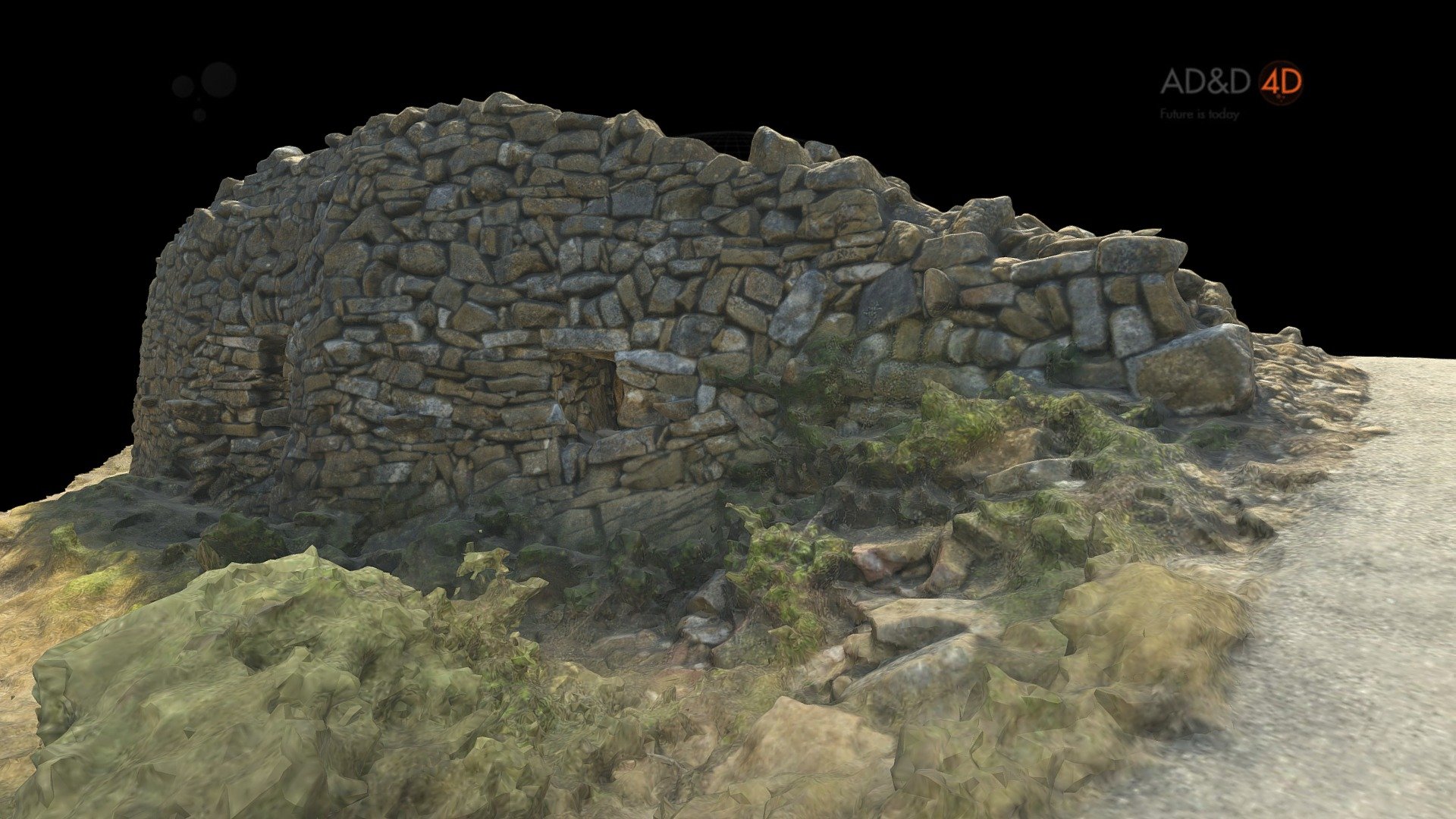 Vila Vella / Useras / Castellón / Spain - 3D model by AD&D 4D (@add4d ...
