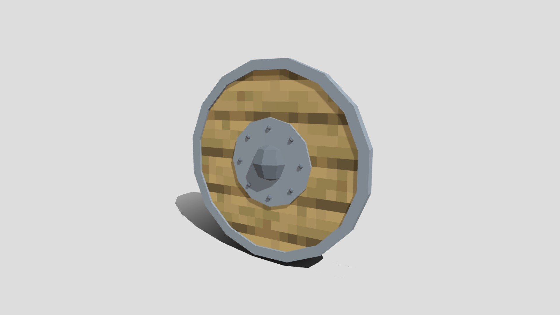 Wooden shield 2 - Download Free 3D model by AlmanacTV (@tiptapstream ...