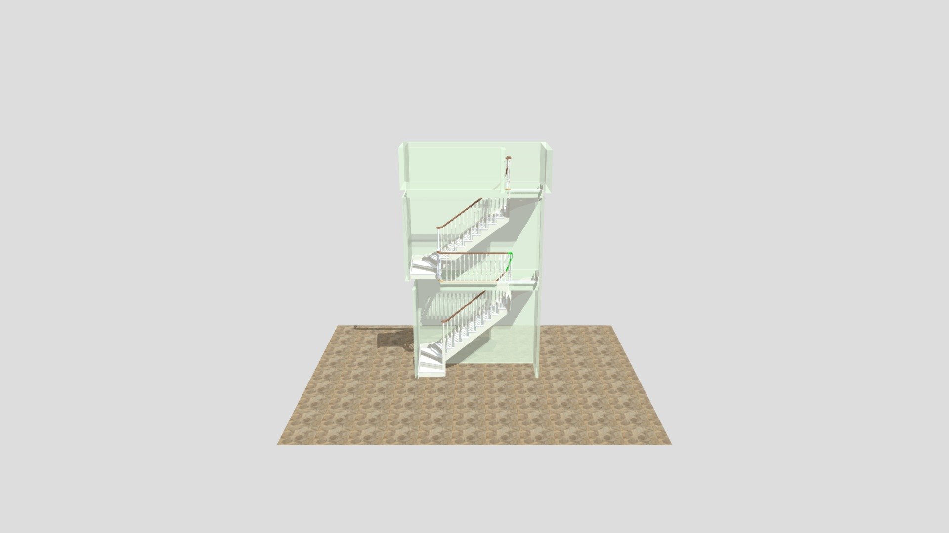 LDB108EC2 - Download Free 3D model by Excel Stairs Ltd (@paul7732 ...