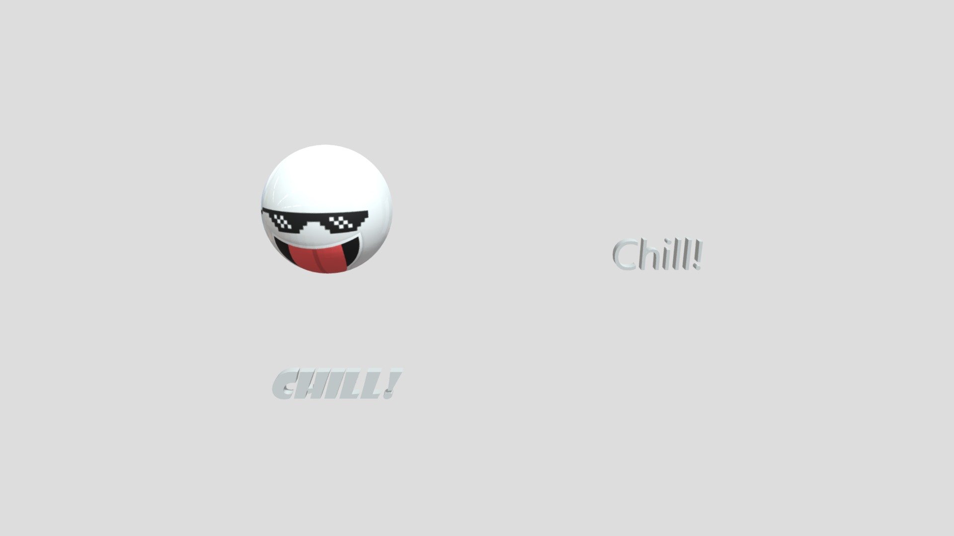 Chill Face - Download Free 3D model by e4Alex4 [1c7c2d8] - Sketchfab
