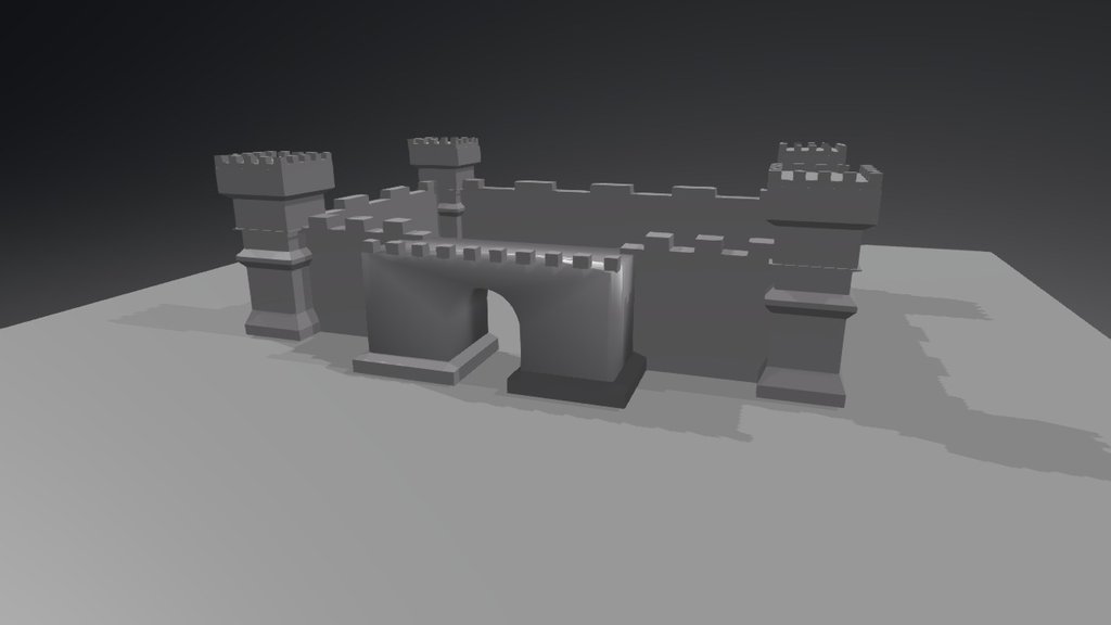 Castle Tutorial Test - 3D model by sarahb [1c7c83a] - Sketchfab