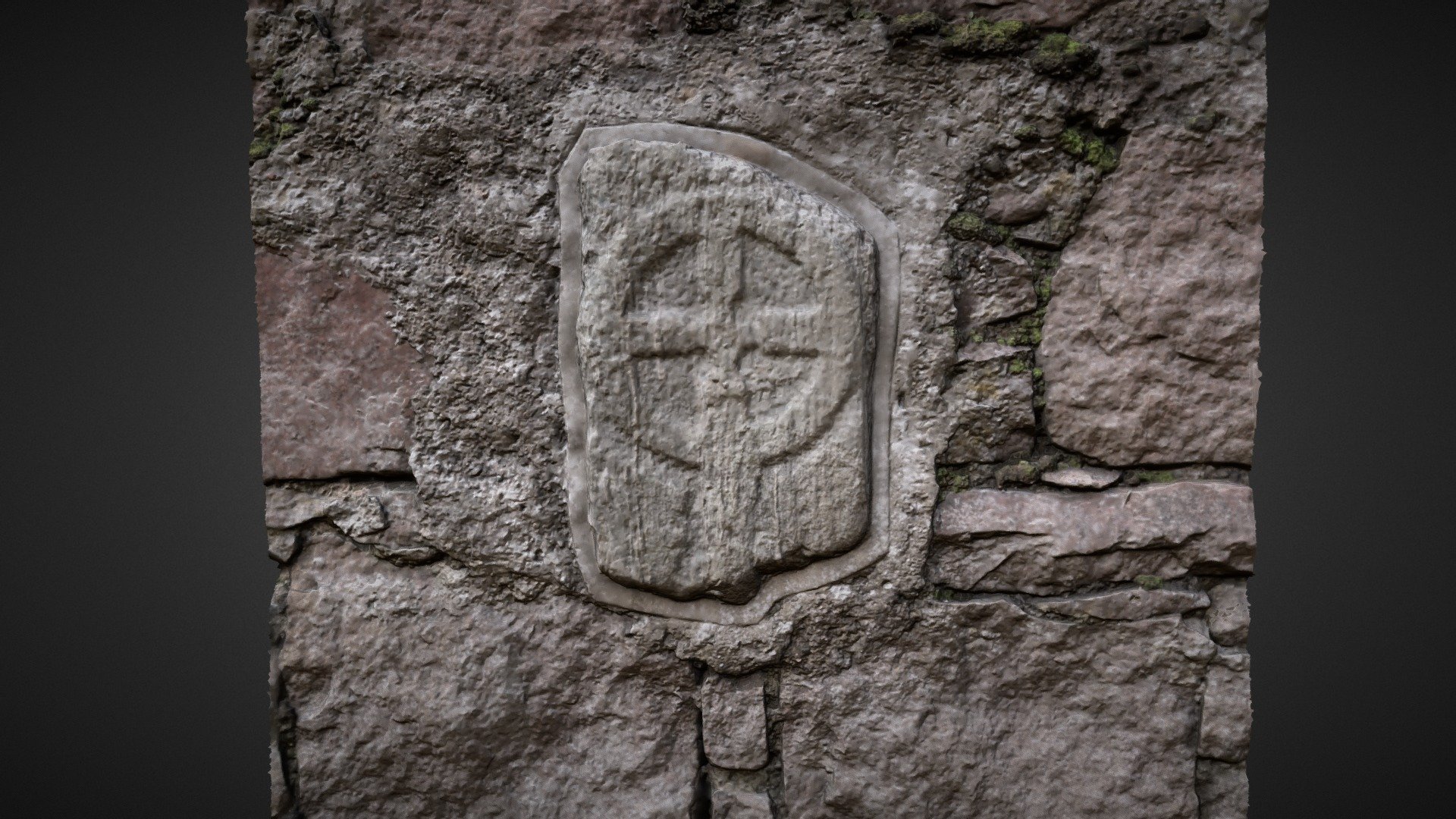Medieval Wheel Cross, Banchory - Download Free 3D model by Douglas ...
