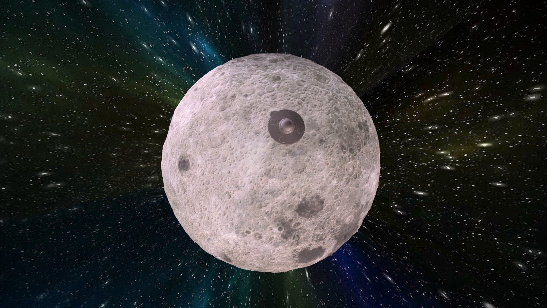 Moon Animation - 3D model by juleczka [1c7f50d] - Sketchfab