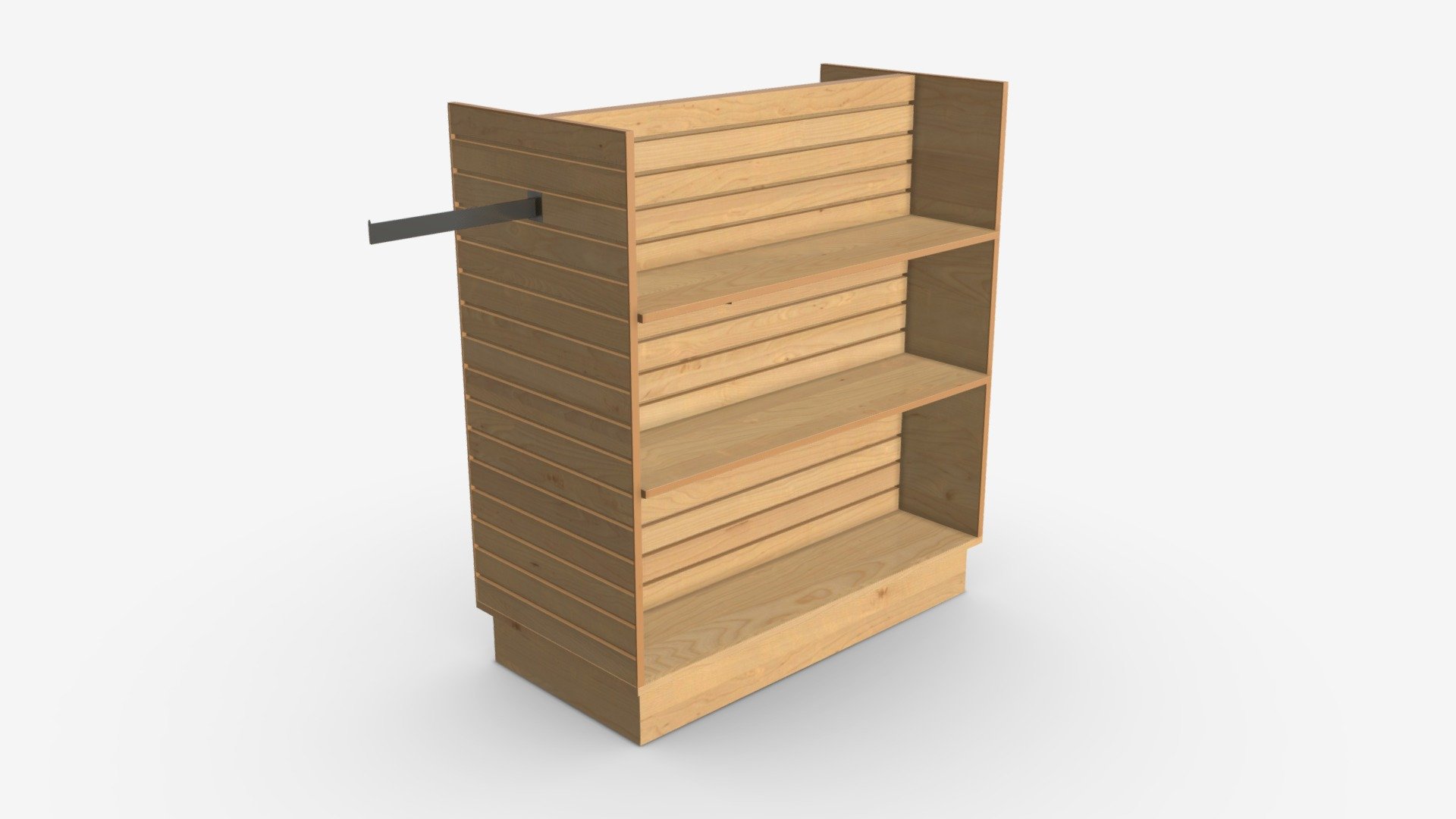 Store Shelf Rack Merchandiser - Buy Royalty Free 3D model by HQ3DMOD ...