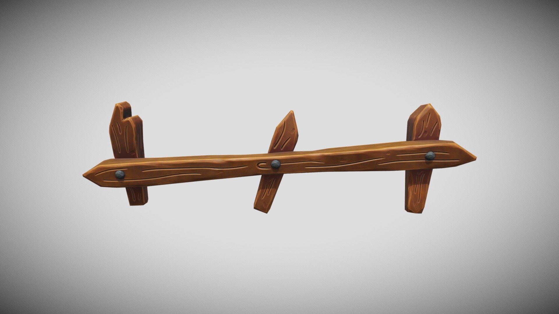 Stylized Fence (p1) - 3D model by Kalliko 3D Art (@Kalliko) [1c81768 ...