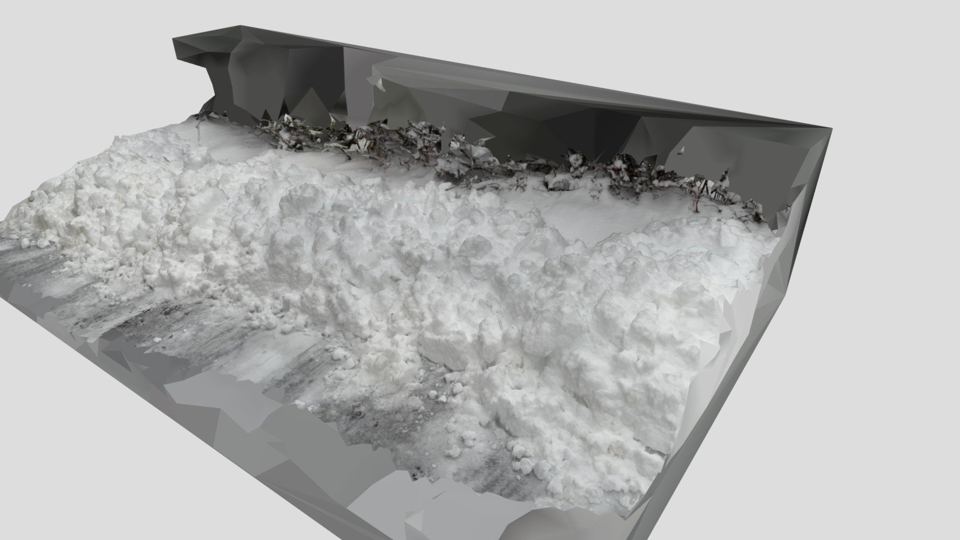 Snow pile - 3D model by conflig [1c81bd8] - Sketchfab