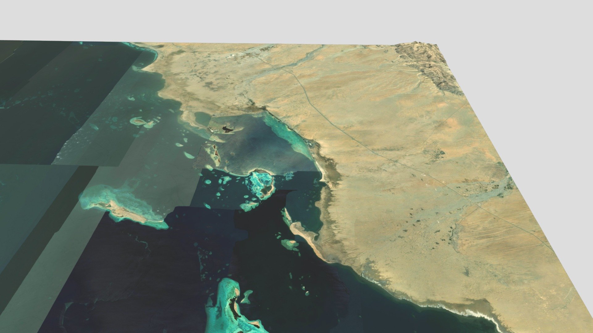 Mecca and the Red Sea Saudi Arabia - n19 e40 - Buy Royalty Free 3D ...