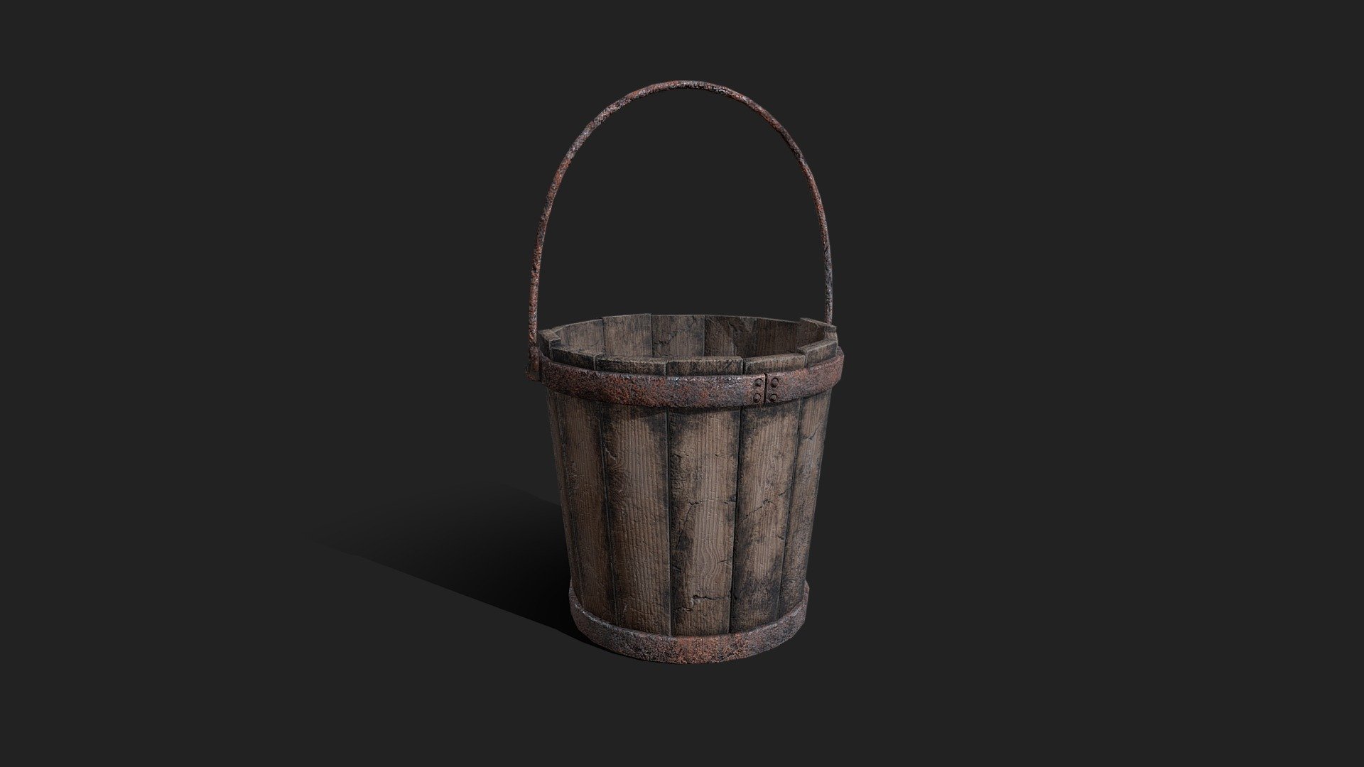Old Bucket - Buy Royalty Free 3D model by Thiago Ferraro ...