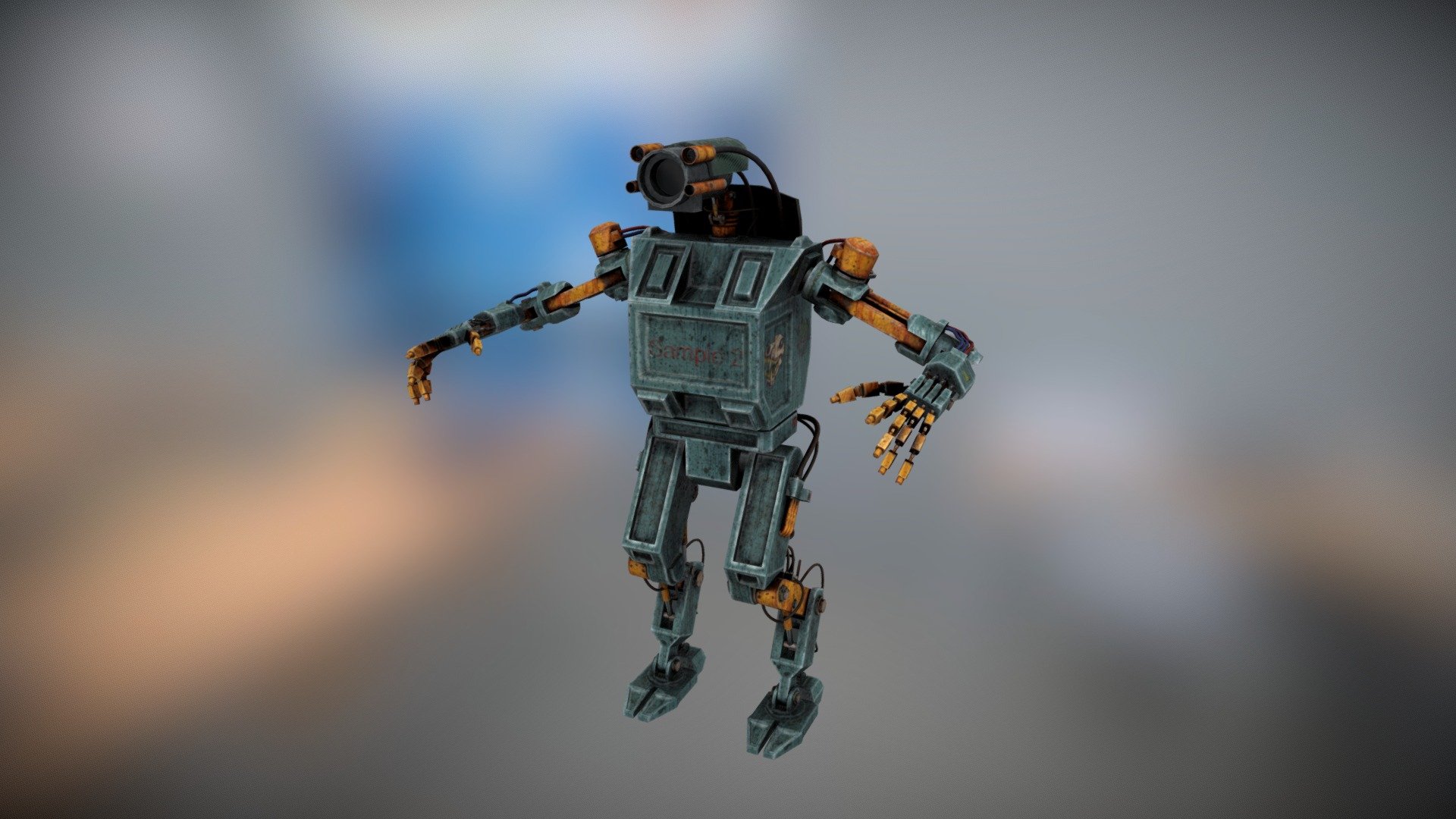LP Robot - Download Free 3D model by ERon3ex [1c844b4] - Sketchfab