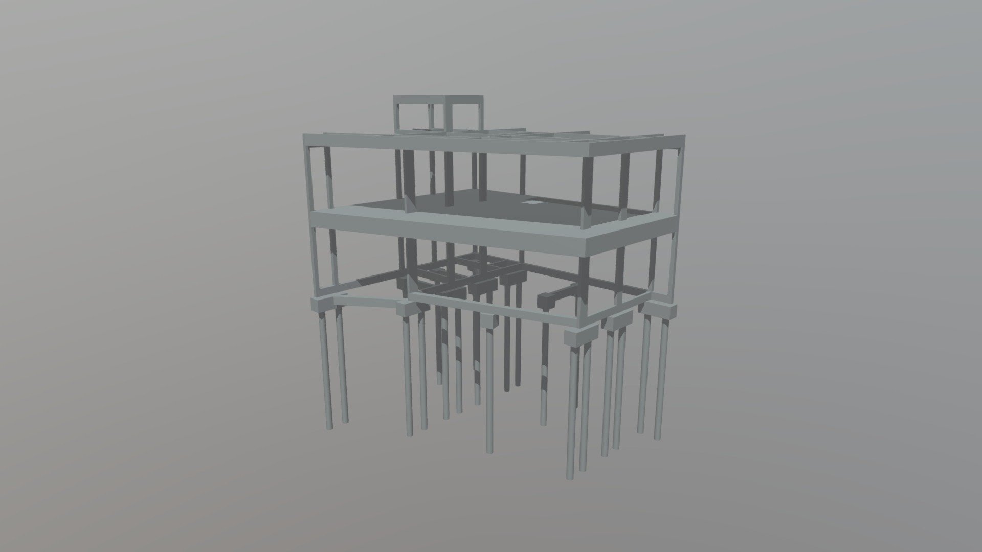 Projeto Estrutural - VMC - 3D model by wesleyliima94 [1c85b64] - Sketchfab