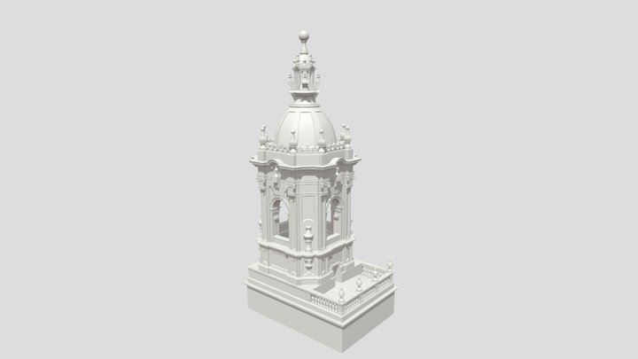 Baroque-architecture 3D models - Sketchfab