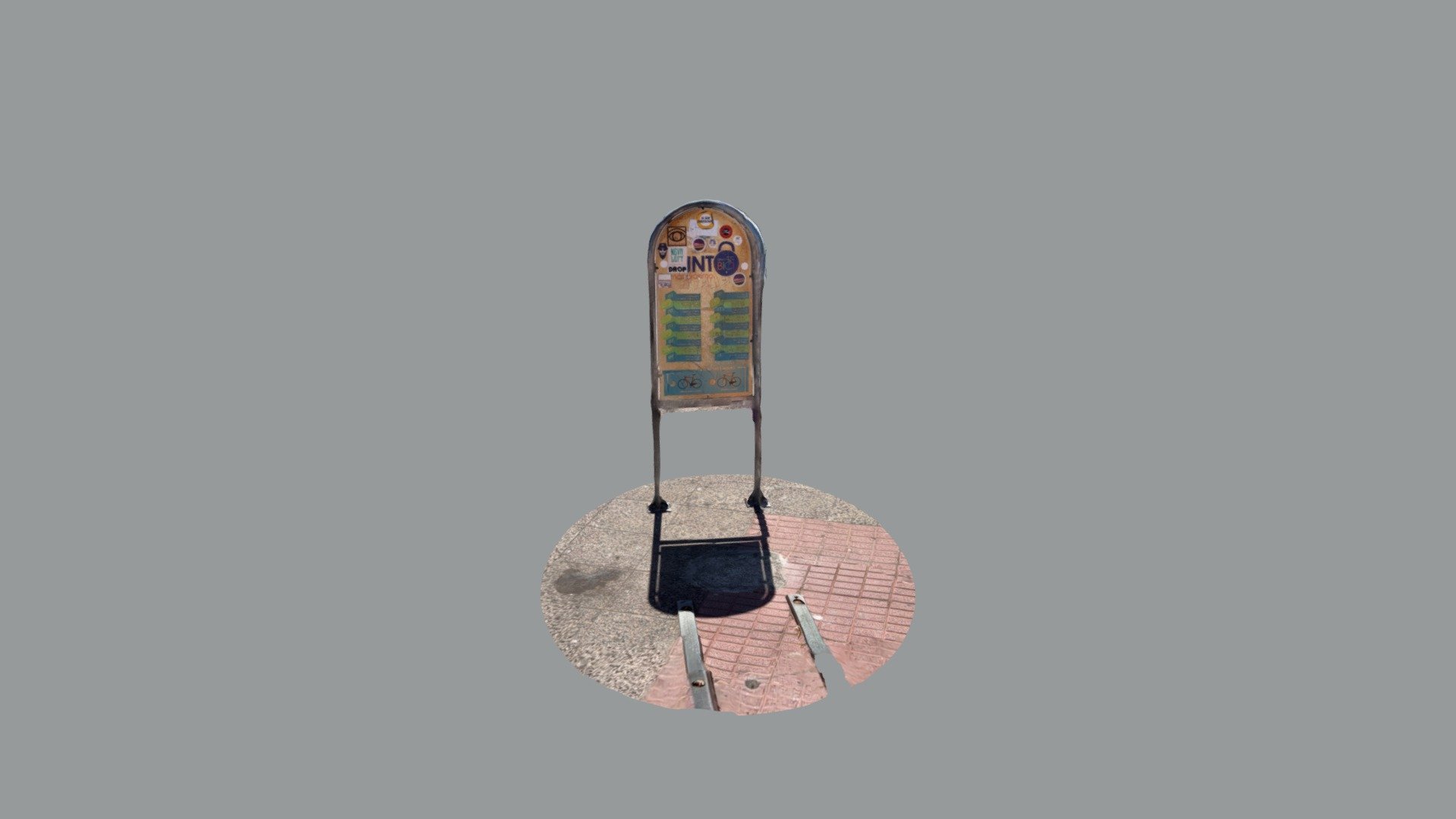 Letrero - Download Free 3D model by oldxtata [1c8921f] - Sketchfab