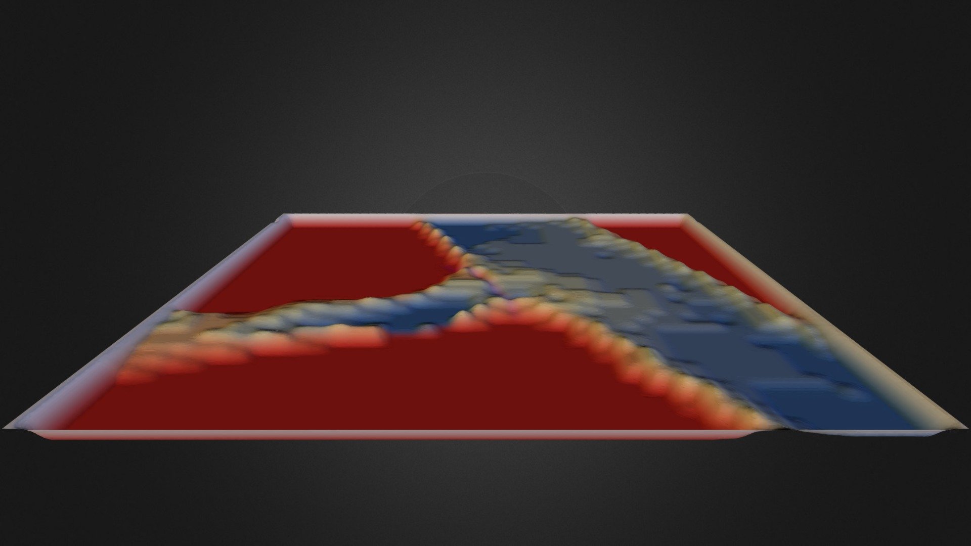 2000 3d Bathymetric Map in Color - 3D model by tylersuard [1c892be ...