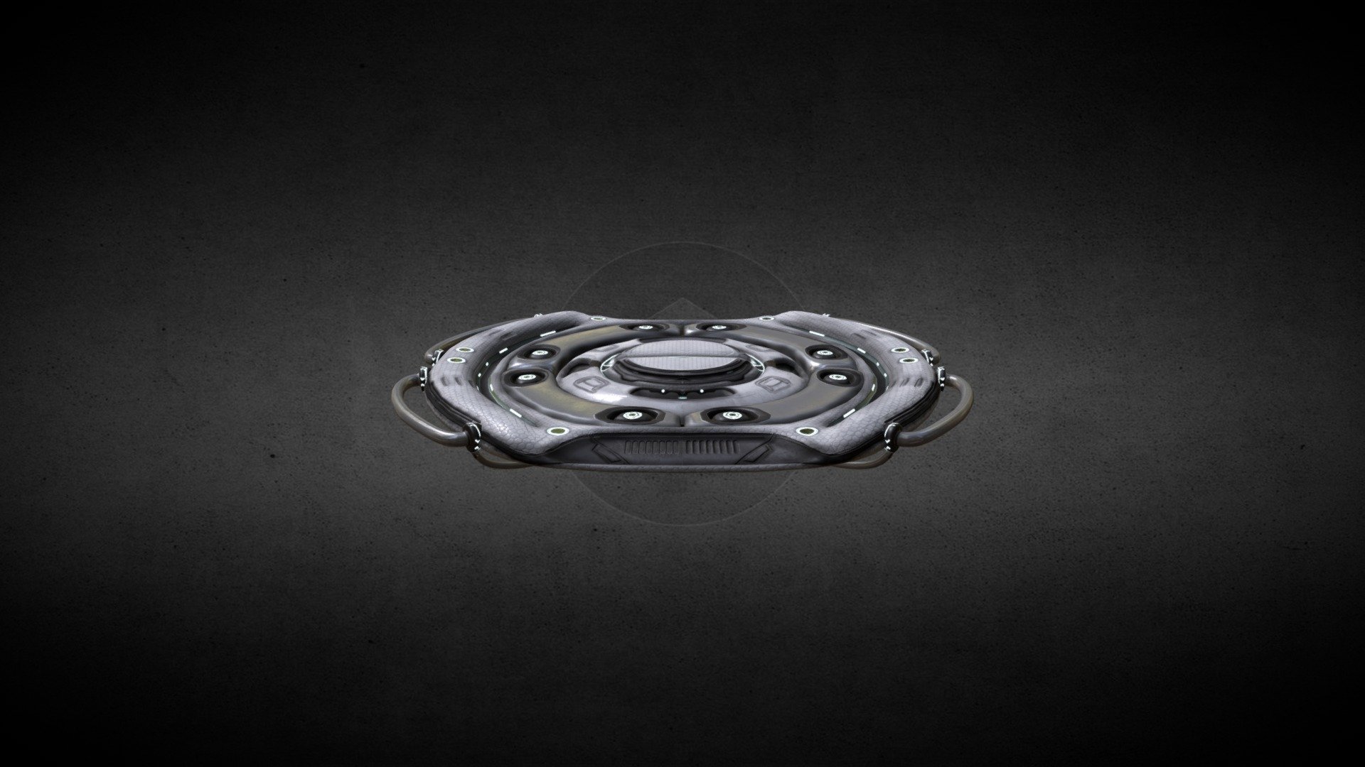 Sci-Fi Flying Platform - 3D model by ACE7827 [1c8a660] - Sketchfab
