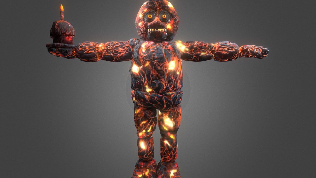 FNAF animatronic Chica - A 3D model collection by marcoshortelano9 ...