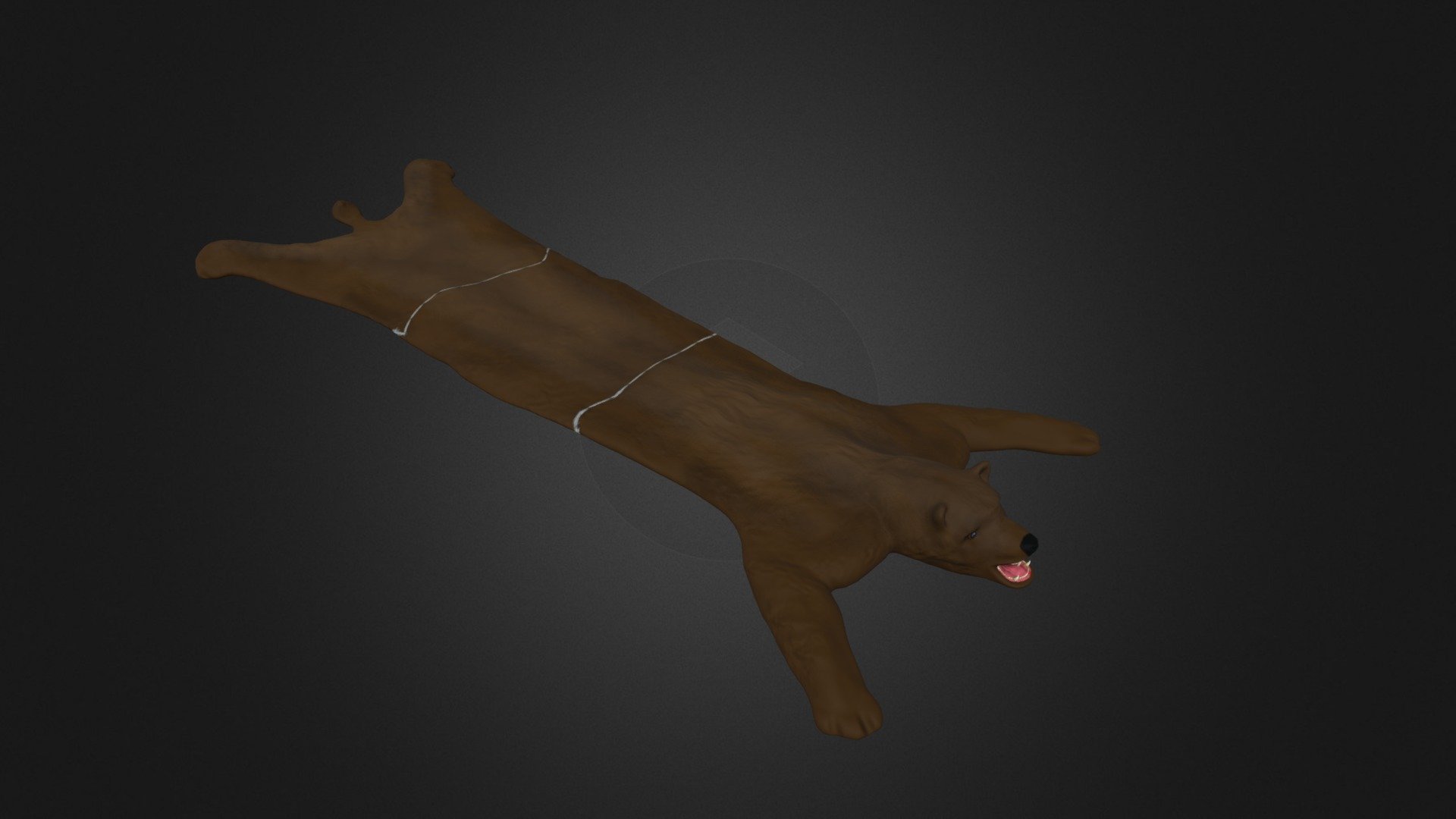 Long Bear Skin Rug - 3D model by cheese3d [1c8aff9] - Sketchfab