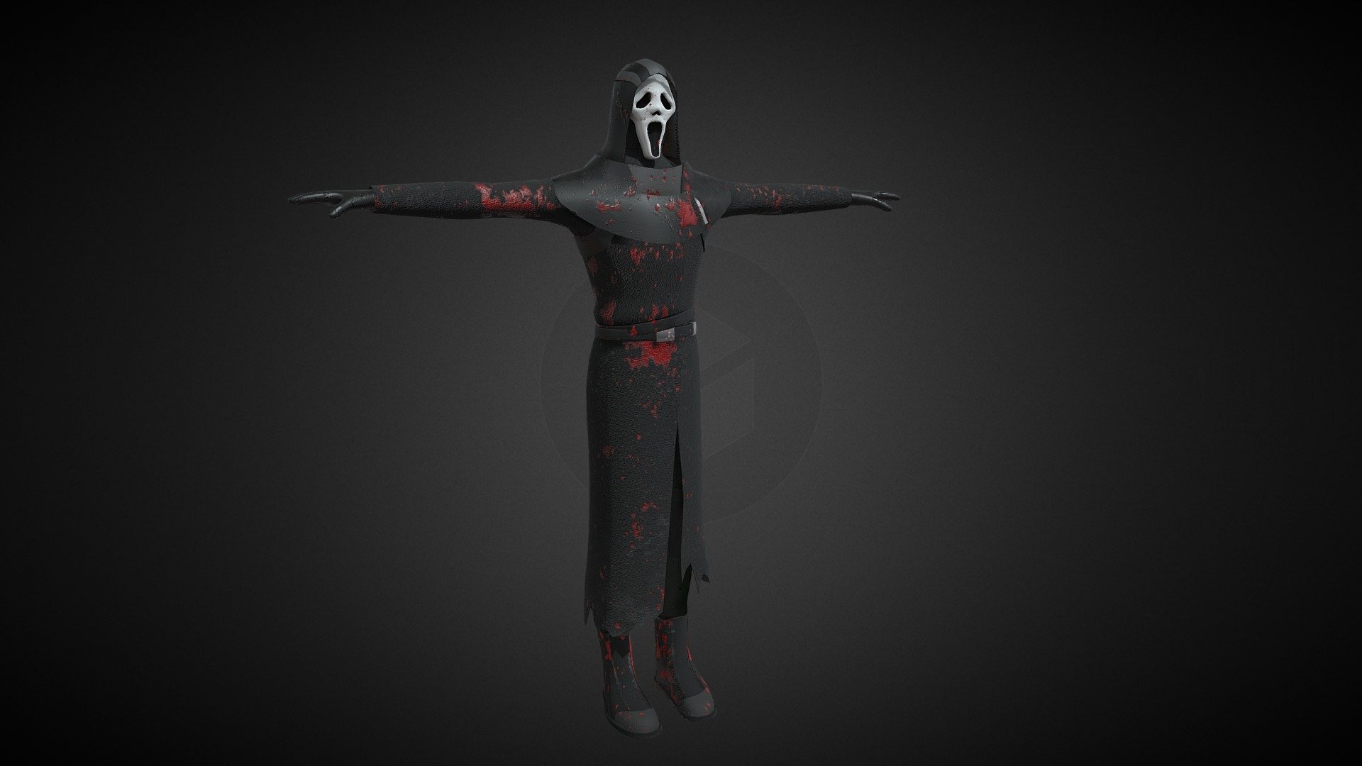 Ghostface - 3D model by esdalex115 [1c8b1fa] - Sketchfab