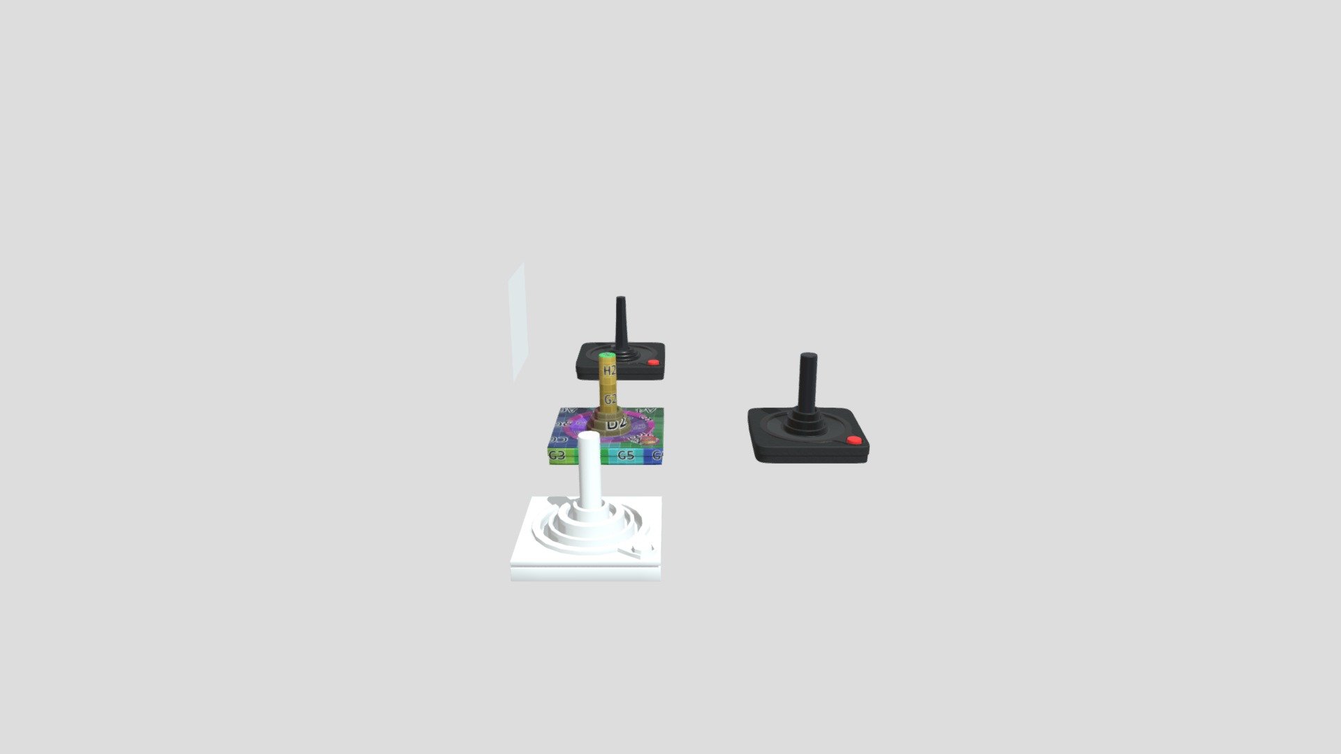 Joystick - 3D model by Djey013 [1c8b488] - Sketchfab