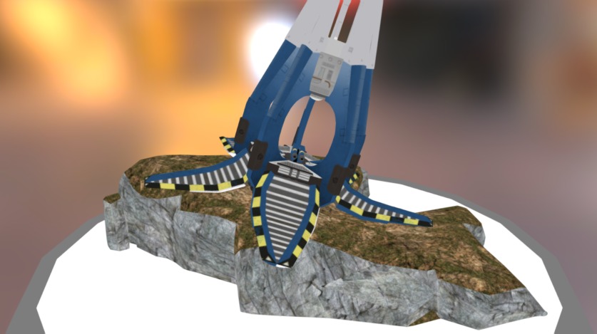 Space Marine Drop Pod - 3D model by simondudley [1c8c1dd] - Sketchfab